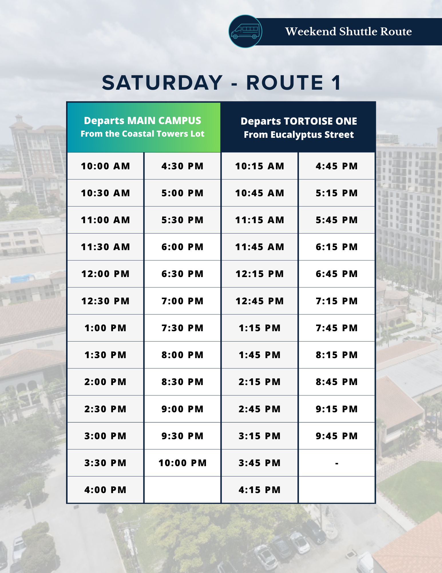 PARKING AND TRANSPORTATION | myPBA | myPBA