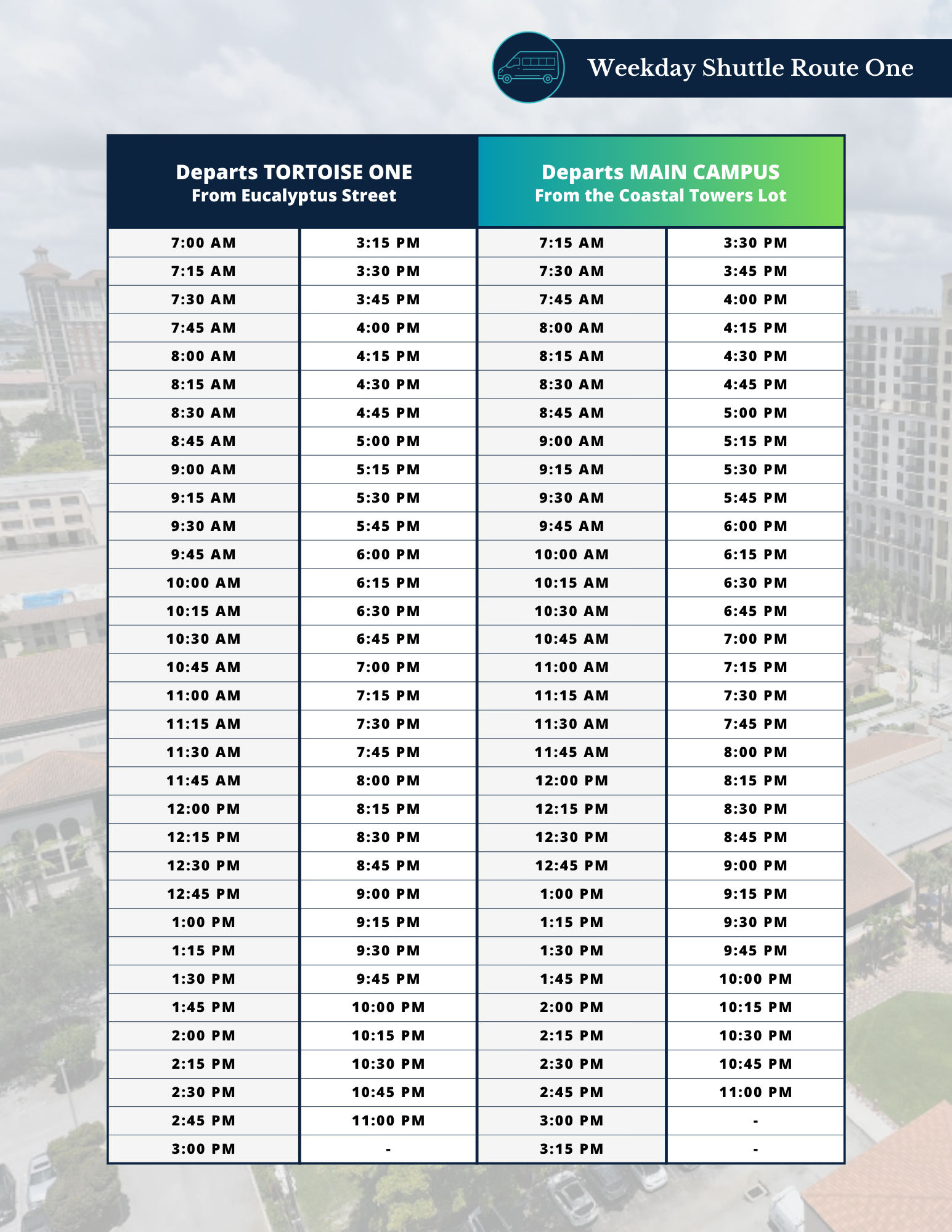 PARKING AND TRANSPORTATION | myPBA | myPBA